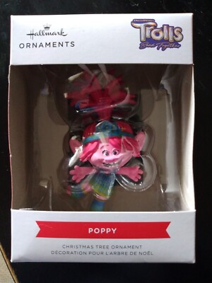 Hallmark Trolls Band Together Poppy Christmas Tree Ornament 2023 | eBay