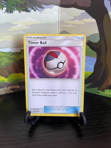 Timer Ball 134/149 - Sun & Moon - Uncommon - Pokemon Card TCG - MP/HP ...