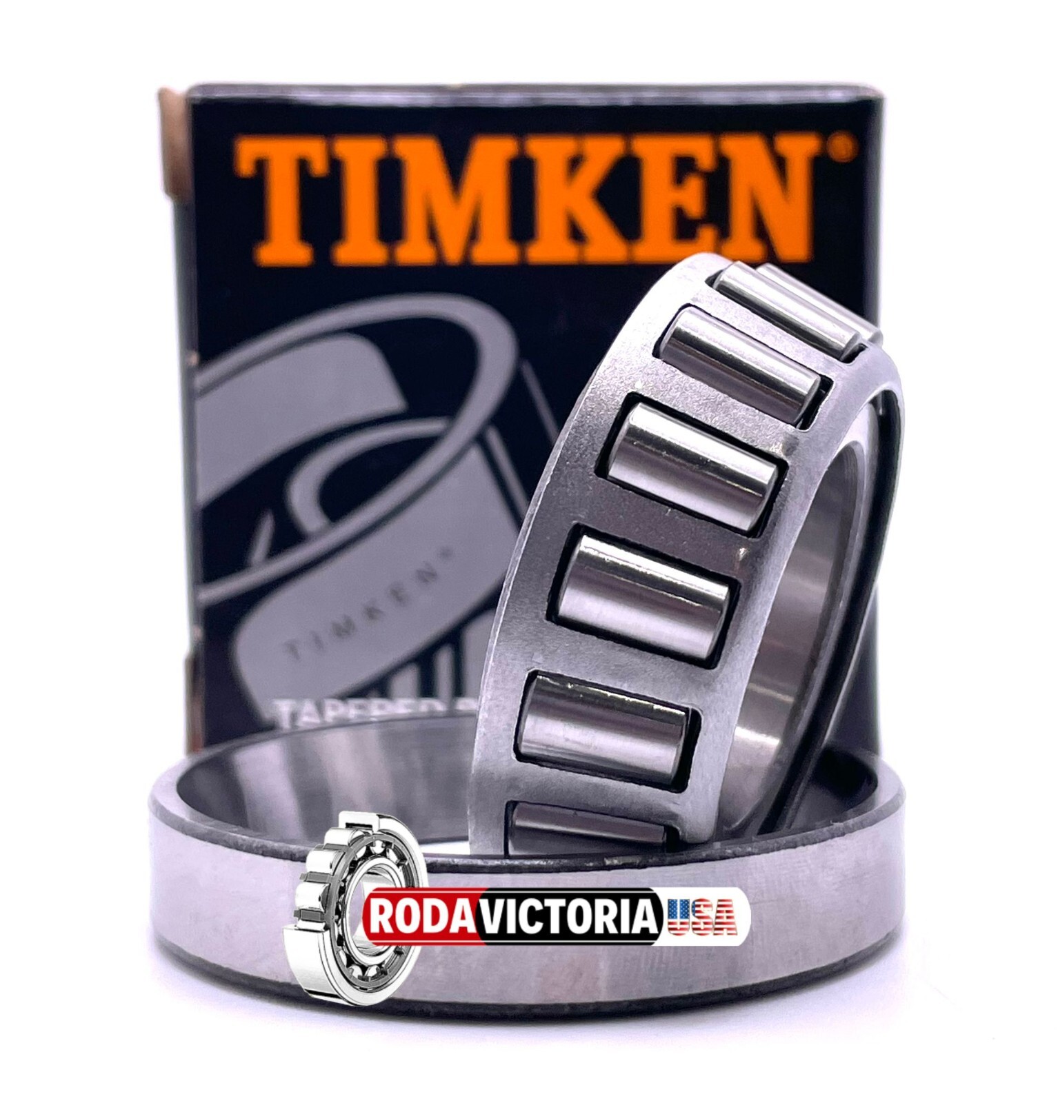 TIMKEN USA 07100/07196 TAPERED ROLLER BEARING 1"ID x 1.968" OD x 0.531 ...