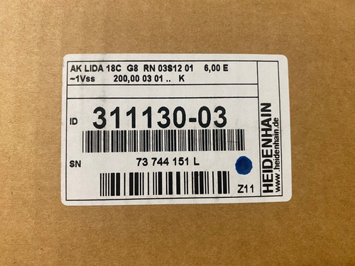 HEIDENHAIN LIDA 18C scanning unit 6 meter cable ID# 311130-03 new in ...