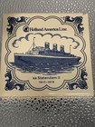 Holland American Line Tile SS Statendam 2 1917-1918 | eBay