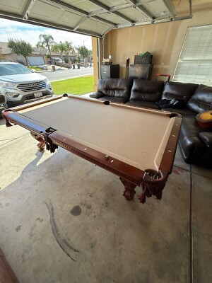 American Heritage Pool Table Full Stone Slab | eBay