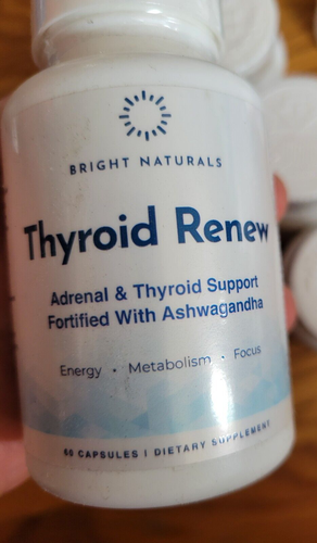 Bright Naturals ---Thyroid Renew ADRENAL FOCUS --60 CAPSULES 8-2025 | eBay