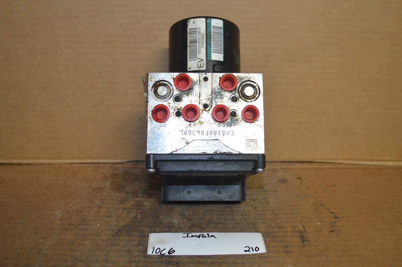 2008-2010 Chevrolet Malibu Impala ABS Pump Control OEM 25949990 Module ...