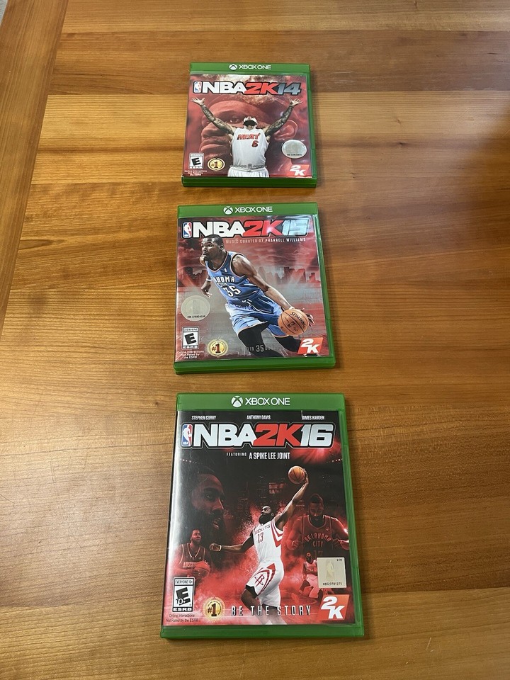 NBA 2K Bundle For Xbox One: LeBron James 2K14, Kevin Durant 2K15 ...