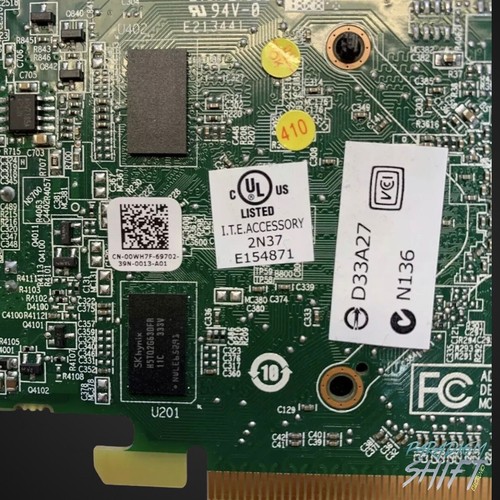 Dell AMD Radeon HD 6450 1GB PCIe DVI Display Port Graphics Card 00WH7F ...