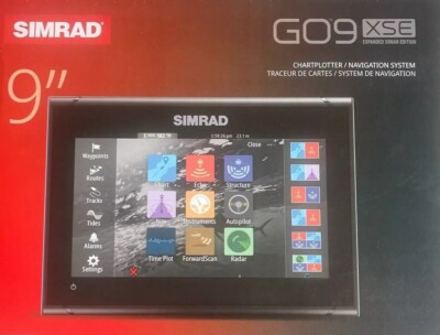 Simrad GO9 XSE Combo w/Transom Mount Transducer 83/200 kHz 000-16293 ...
