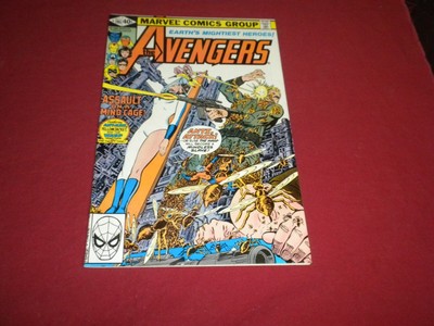 BX17 Avengers #195 marvel 1980 comic 9.0 bronze age 1ST TASKMASTER ...