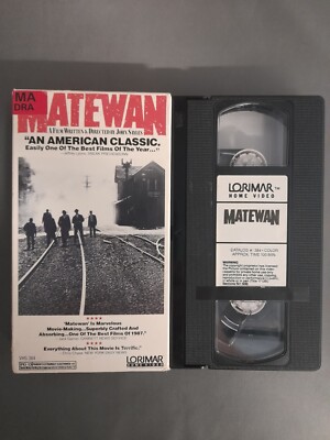 MATEWAN (VHS, Former Hollywood Video Rental) Chris Cooper, James Earl ...