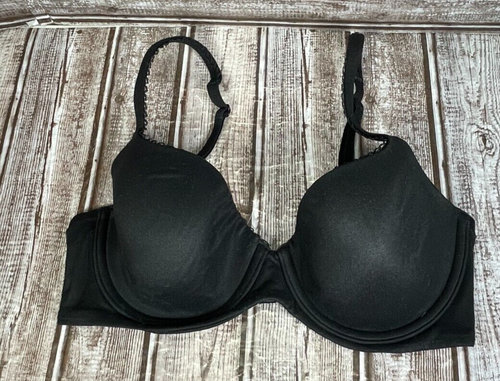 VICTORIA'S SECRET Women's 32D Body By Victoria Black Lined Demi ...