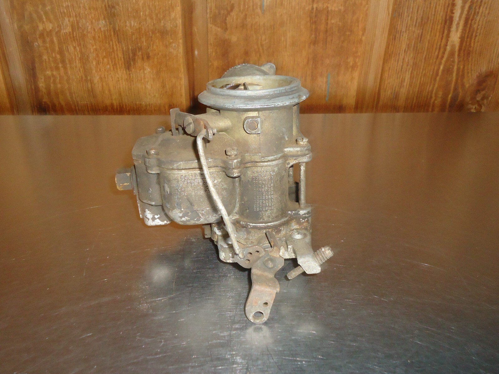 Carter BBD 2-Barrel Carburetor Carb 1a 1955 1956 Dodge Plymouth Desoto ...