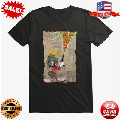 HOT Looney Tunes Marvin The Martian Mania T-Shirt S-5XL | eBay