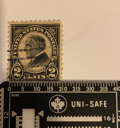 Rare 2c Harding, Rotary Press, Perf 11 black | eBay