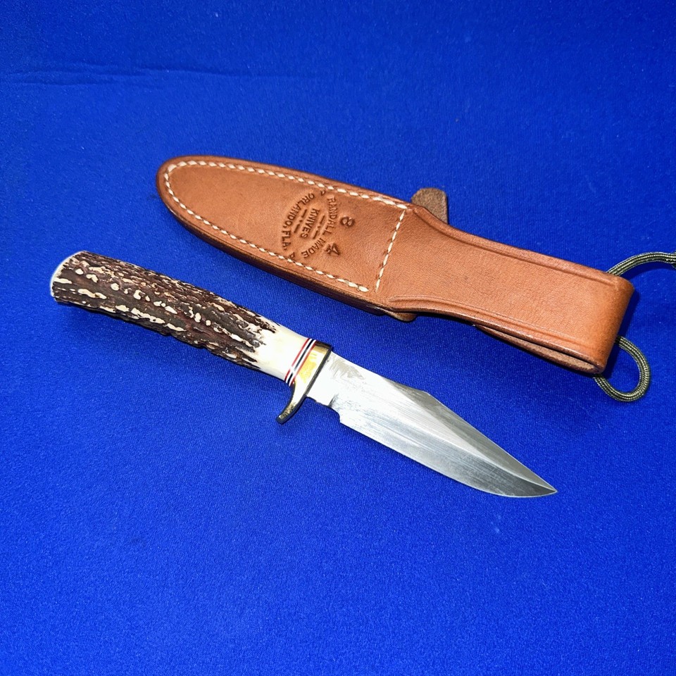 Randall Made Knives~ Model 8 4~ Trout & Bird~ STAG | eBay