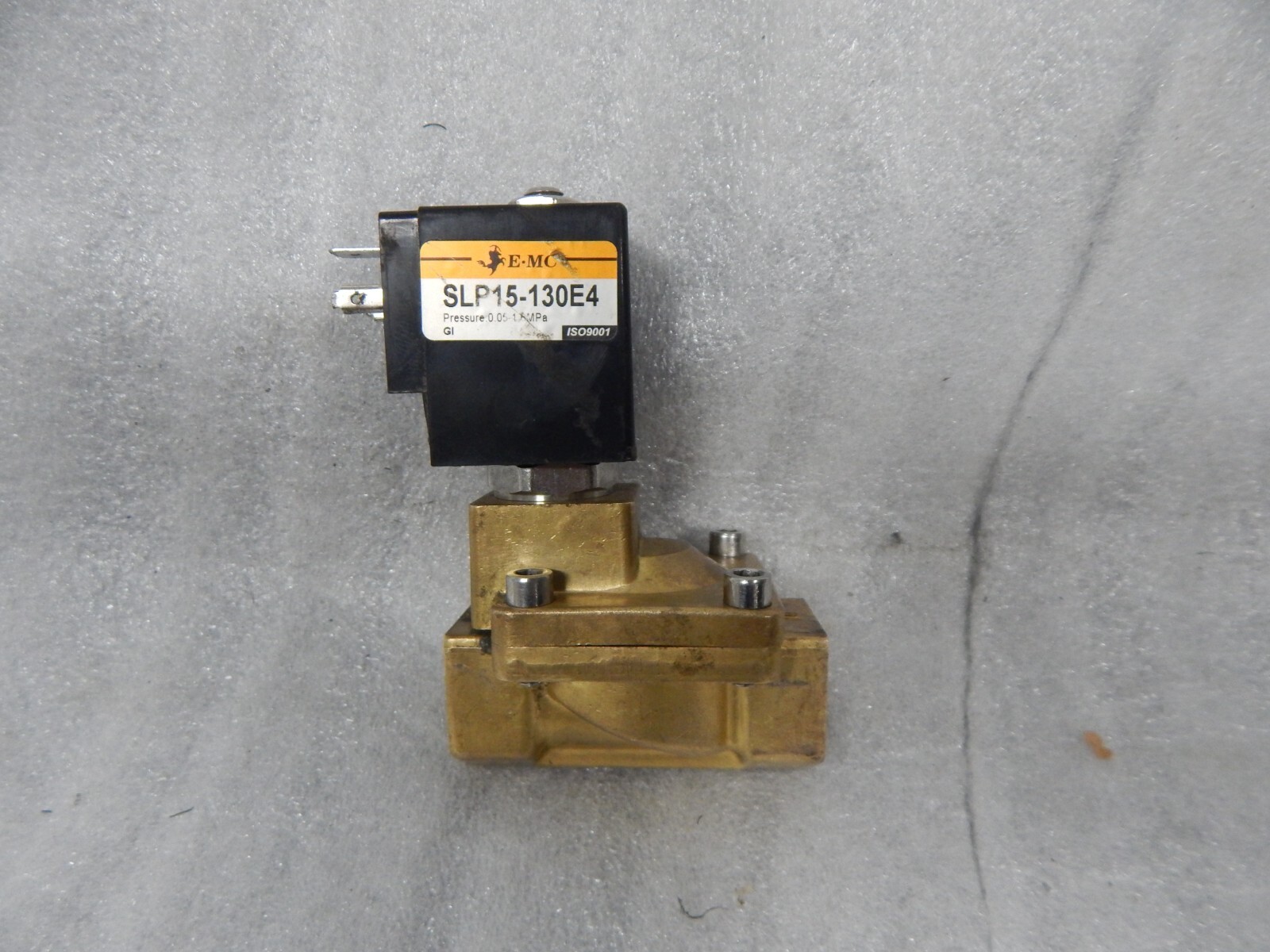 E-MC SLP15-130E4 24V DC 13W D04-3106 Solenoid valve and coil 1/2" FPT ...