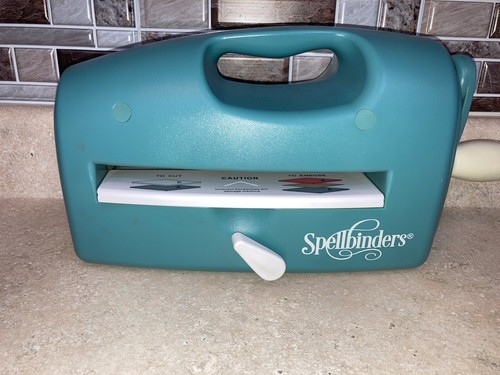 Spellbinders GRAND CALIBUR CUTTING & EMBOSSING MACHINE,4 Plates & 7 ...
