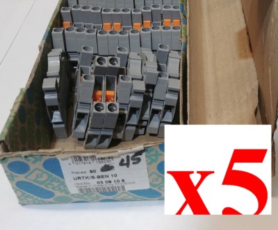x5 NEW PHOENIX CONTACT 0309109, URTK/S-Ben 10 Test disconnect block | eBay
