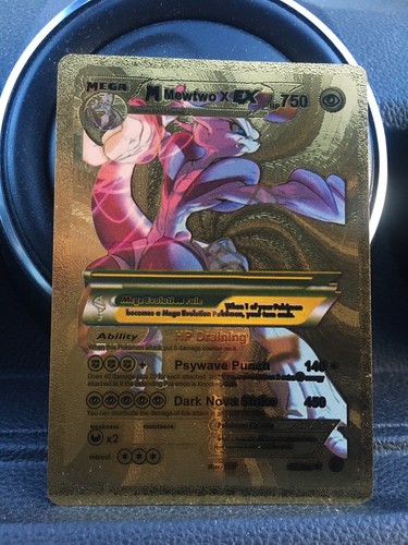 carte pokemon Gold Or - Mewtwo Ex - HP750 - Anglais - 159/300 | eBay