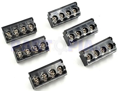 Tyco Electronics, 4-Pin, Barrier, Terminal Block | eBay