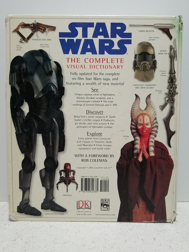 STAR WARS The Complete Visual Dictionary Guide to Characters ...