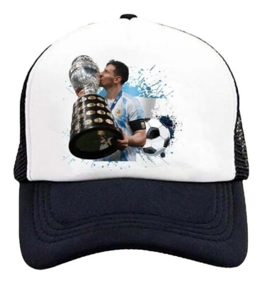 LIONEL MESSI - AMERICA CUP 2021 - TRUCKER HAT - CAP - NEW - ARGENTINA ...
