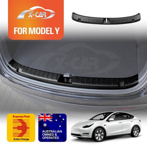 Rear Bumper Guard TPE Trunk Protector Cover Protection for Tesla Model ...