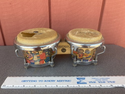 LP Latin Percussion Santana Mini Bongos Sacred Fire | eBay