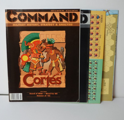 COMMAND MAGAZINE - CORTES - ISSUE 20 - COMPLETE UNPUNCHED | eBay