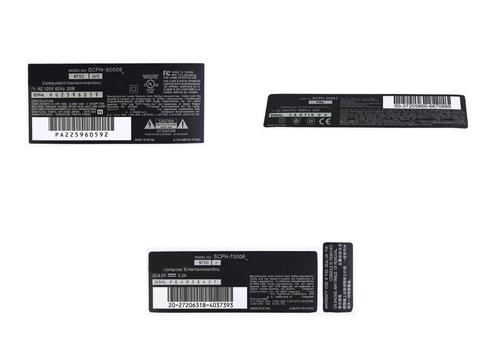 PlayStation 2 Warranty Stickers for Sony PS2 Sticker Tamper Seal ...