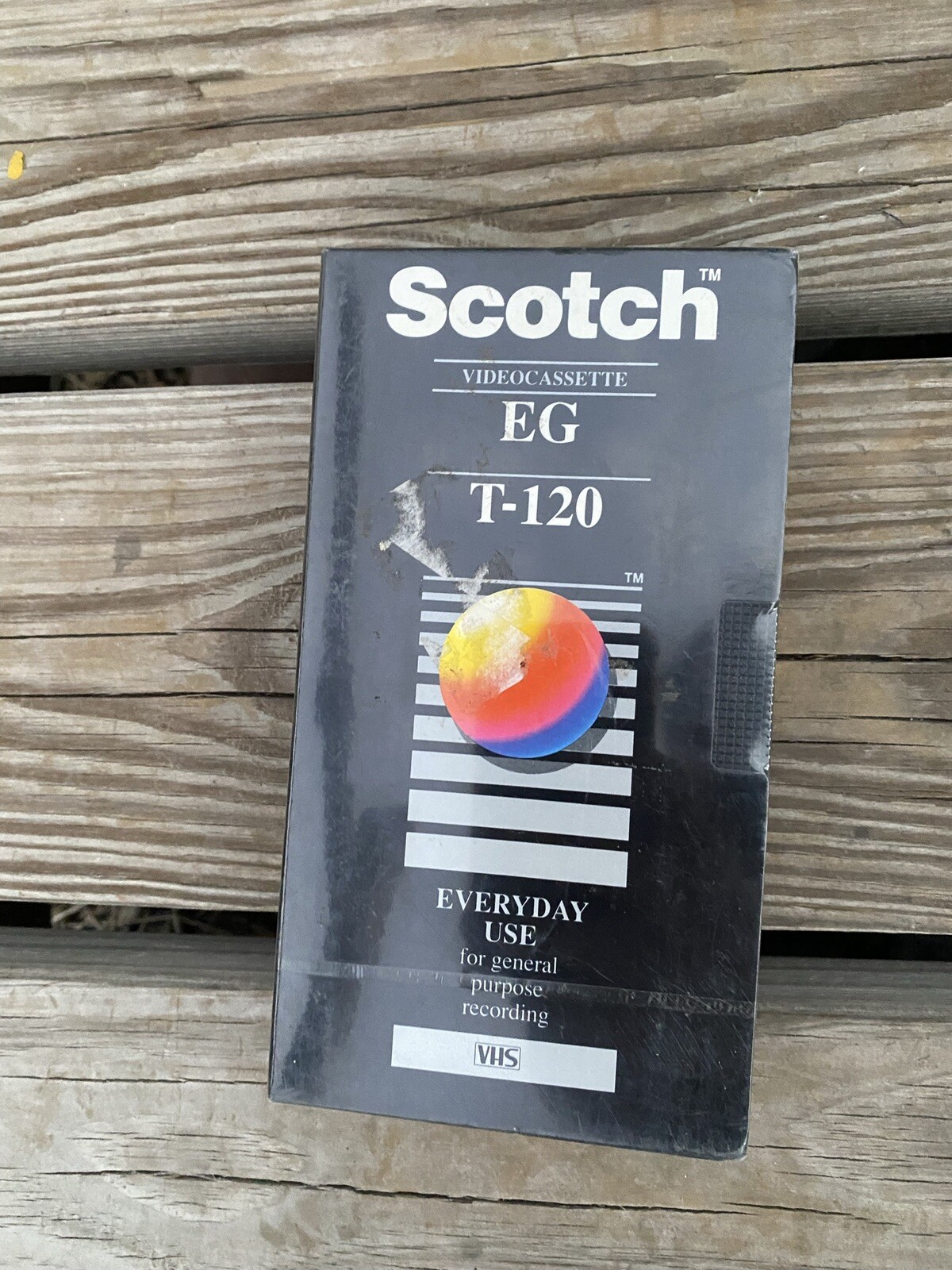 Scotch Video Cassette EG T-120 VHS Tape 1991 - NEW, SEALED | eBay