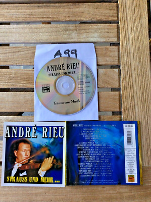 André Rieu [CD] Strauss and More.. No Case No Track #A99 | eBay