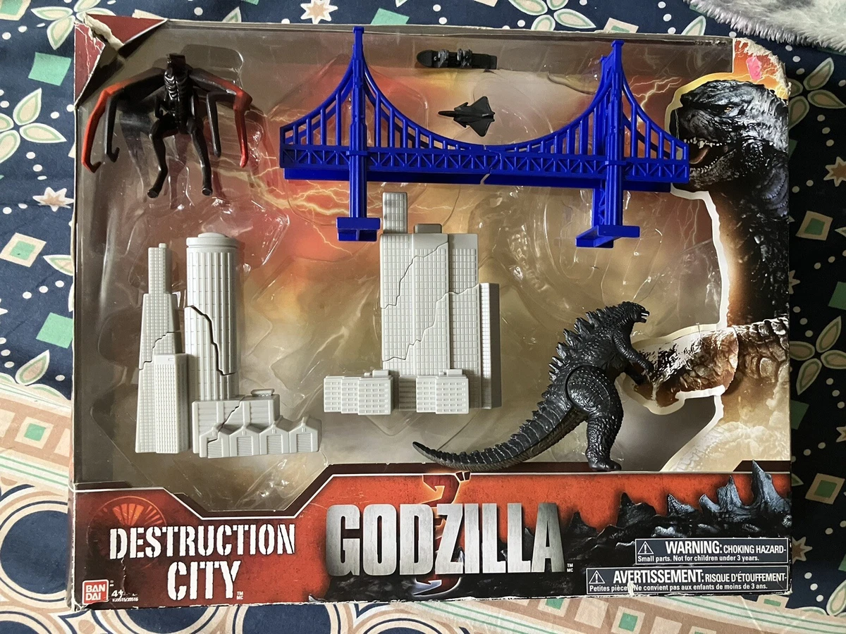 Godzilla Destruction City Playset at Mason Jaques blog
