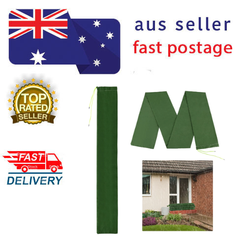 4Pcs 6.9FT CANVAS SAND BAGS Rainy Season Flood Prevention Waterproofing ...