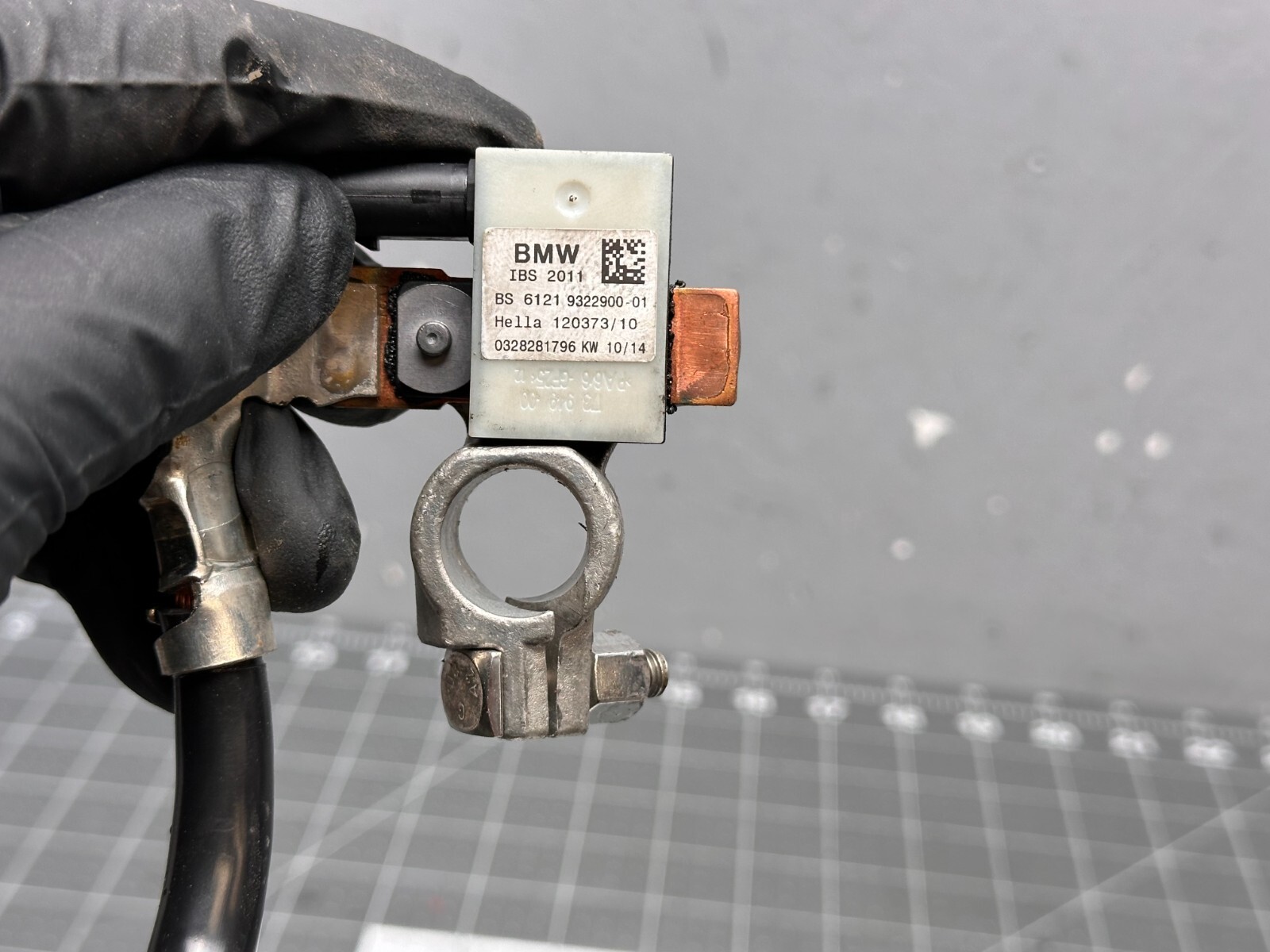 12-20 BMW F30 F32 NEGATIVE BATTERY TERMINAL CONNECTOR MINUS GROUND ...