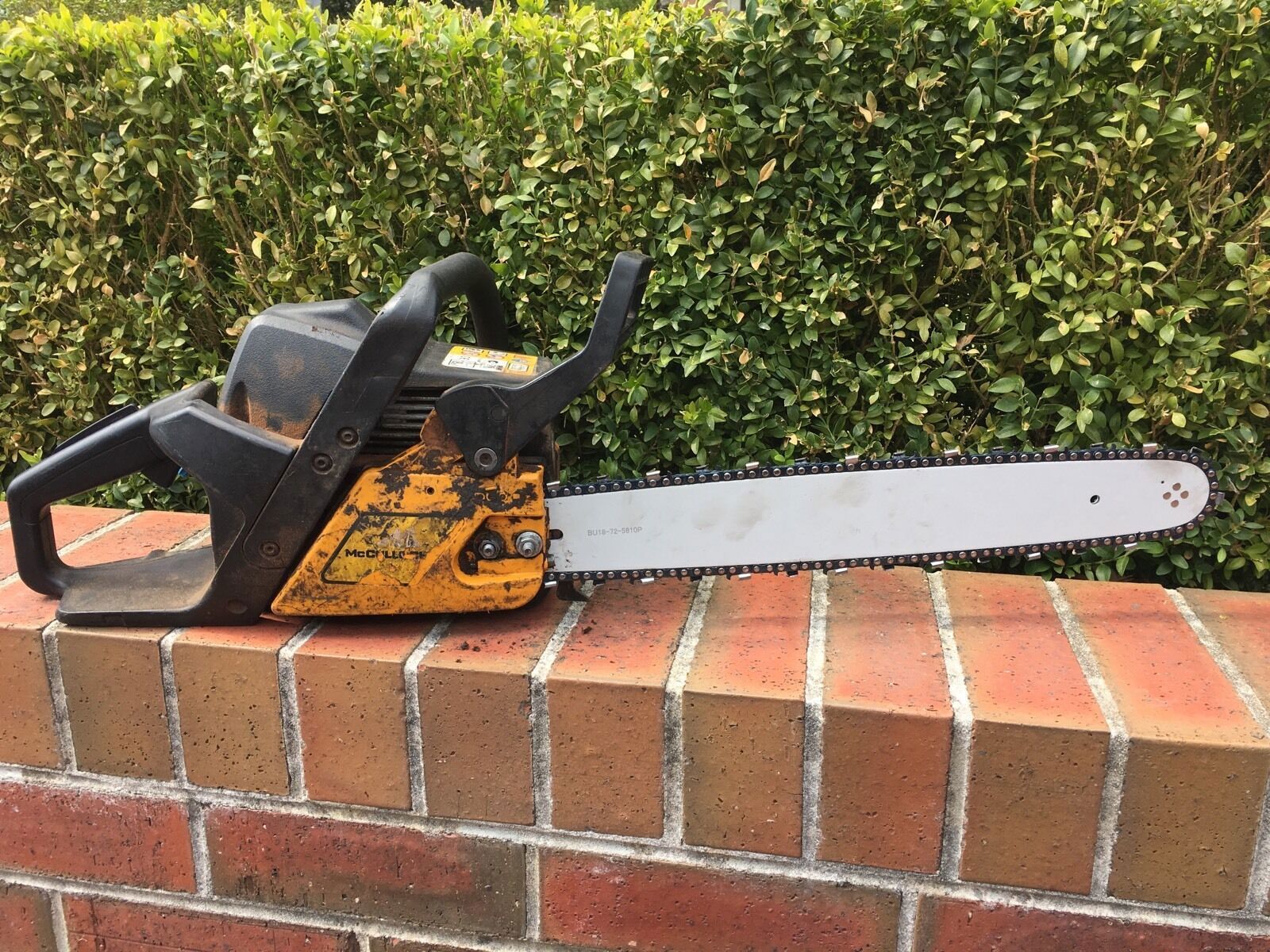 18" GUIDE BAR SPROCKET NOSE 3/8"LP 050 62DL MCCULLOCH CHAINSAW M3616 ...