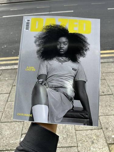 DAZED MAGAZINE ISSUE 279 SPRING 2023 ZAYA WADE A GIRL LIKE ME CLINT ...
