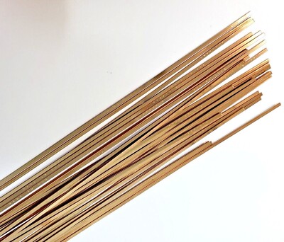 Harris®-0 Silver Phos Copper Solder Brazing Alloy Rods *USA 1/8" x 0.05 ...
