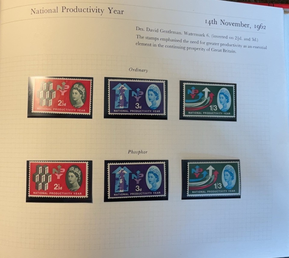 GB Commemorative Stamps In Hingeless Album 1924-1969 | eBay UK