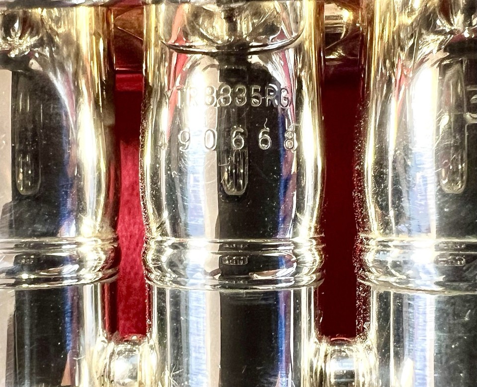 Yamaha YTR-8335 RG Xeno Silver Trumpet 🔥 Reverse Leadpipe 🔥 Gorgeous 🔥 ...