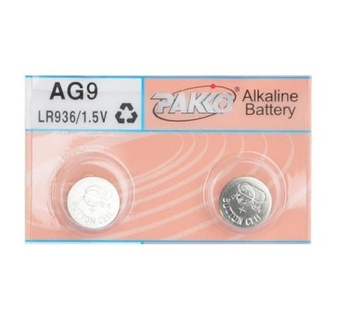 AG9 (2) LR45 394 194 394A SR45 GP394 L936 Alkaline Button Battery US ...