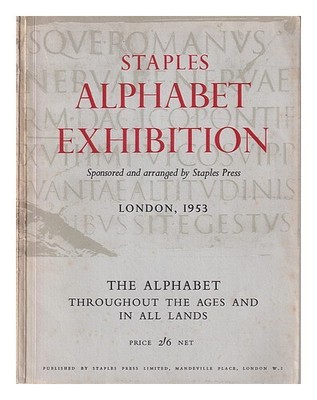 DIRINGER, DAVID (1900-1975); STAPLES PRESS, LTD., LONDON Staples ...