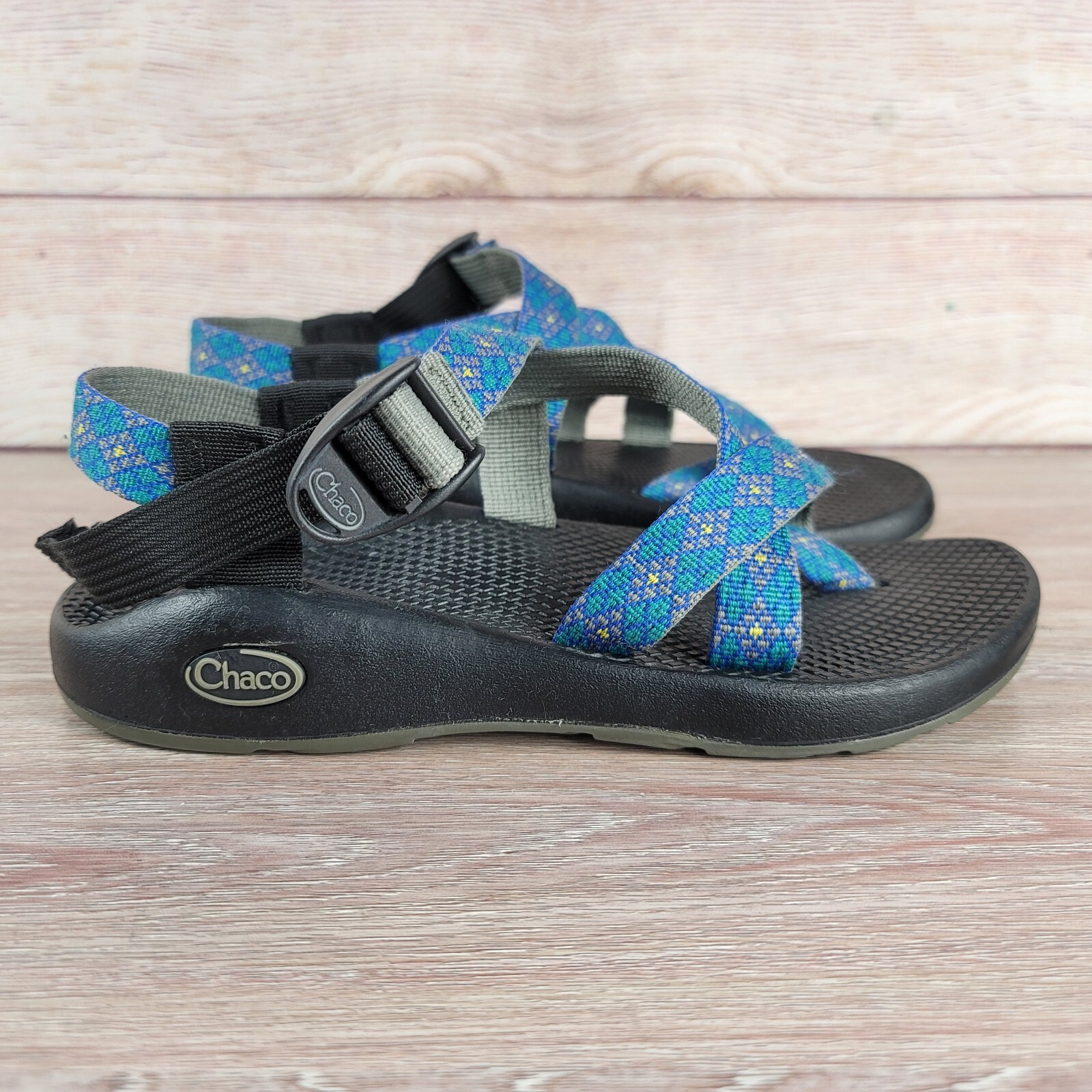 Chaco Z2 Classic Sport Strappy Sandals Women's Size 7 Outdoor Hiking ...