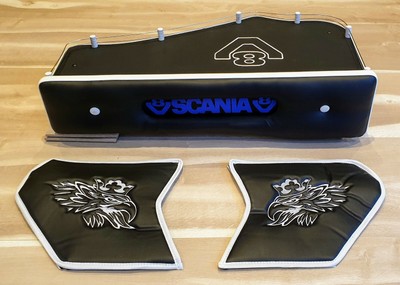 Lorry & Truck dash table with back light and door cards SCANIA R P G S ...