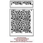 Venetian Scroll Allover Stencil - Size Small - Large & Trendy DIY Wall ...