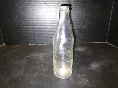 Vintage Glass Coca Cola Coke Trademark Diamond Bottle Dual Logo | eBay