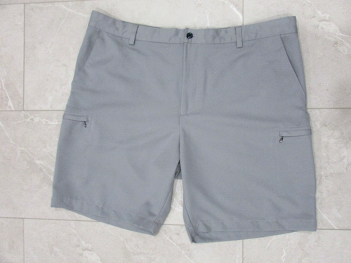 IZOD Golf XFG Mens Shorts Size 42 Gray Zip Cargo Pockets | eBay