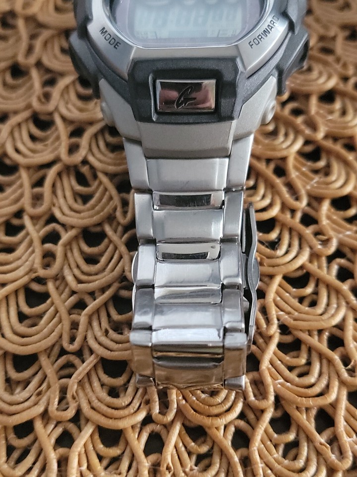 RARE CASIO G-SHOCK GW-8100 MULTI-BAND 5 SOLAR TOUGH STAINLESS MENS ...