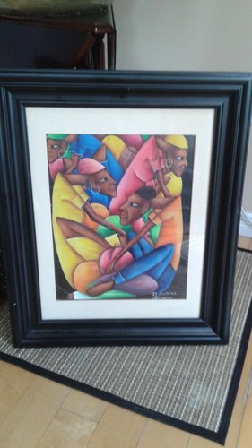 JEAN LOUISIUS ''TURKS & CAICOS'' PAINTING OIL ON CANVAS | eBay