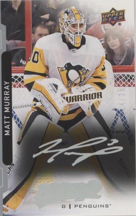 2018-19 Upper Deck MVP - Matt Murray #150 Super Script /25 for sale ...