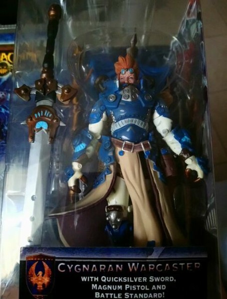 2005 WARMACHINE Cygnaran Warcaster Lord Commander Coleman Stryker Toy ...